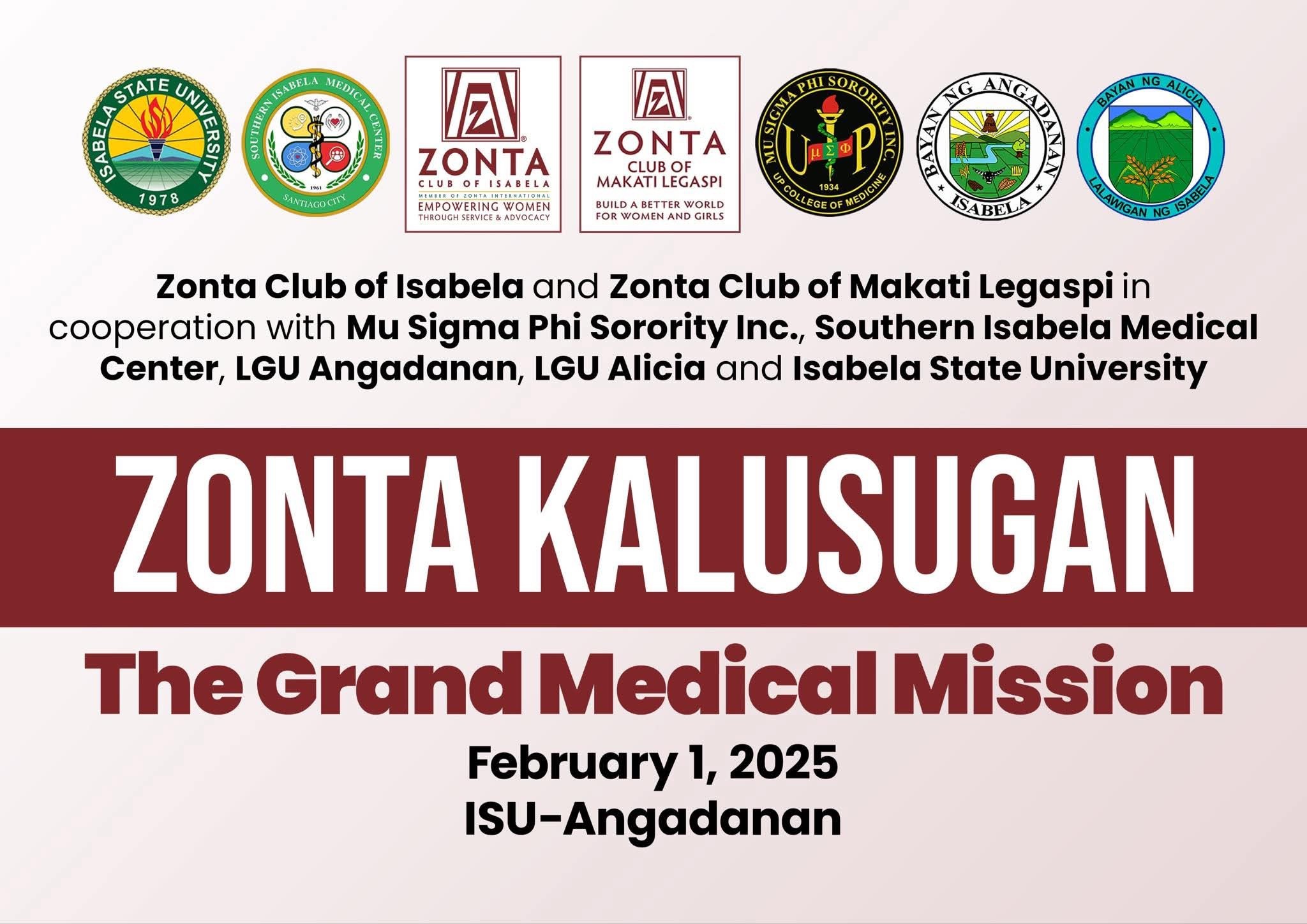 Zonta Kalusugan: A Grand Medical Mission